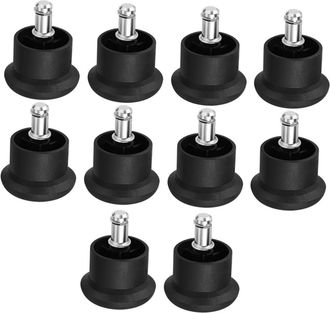 PartyKindom 10stücke Rollstuhl-fußschutz Bürostuhl-fußpolster Rollstuhl-fußmatte Rollstuhl-fußpolster Rollstuhl-zubehör Einfache Installation Gute Tragfähigkeit H