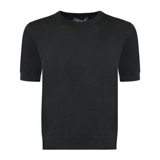 Max Mara Rundhals-Strickpullover - - Knitwear - Damen - Schwarzk - L