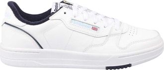Reebok Spielplatz Turnschuhe f&uuml;r Herren, Leder (Wei&szlig;/Marine)