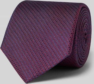 Willen Krawattenfabrik Krawatte aus Seide mit Strukturmuster (7,5 cm)