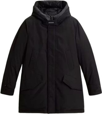Woolrich Polar High Collar Parka - - Coats - Herren - Schwarzk - S
