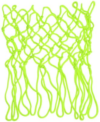 Aboofan Leuchtendes Basketballnetz aus Wetterfestem Nylon Tragbar Standardgröße Outdoor Geeignet Knotenfrei Passend für Standard Jugend basketbälle