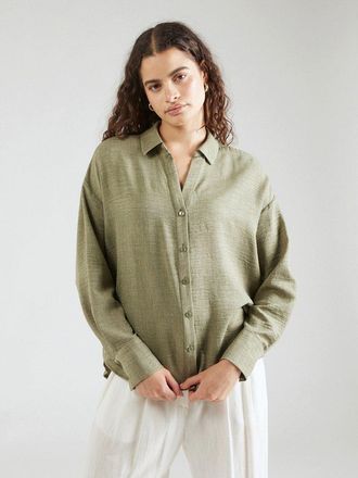 Vero Moda Langarmbluse VMMelaney Queeny (1-tlg) Falten