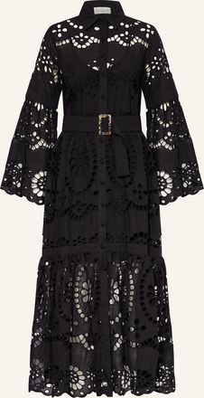 Miss June Miss June Hemdblusenkleid Aus Lochspitze schwarz