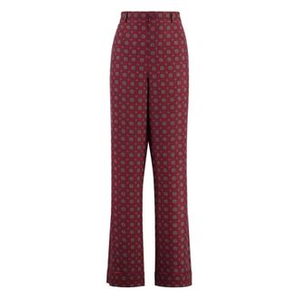 Moschino Damen, Hosen, Rot, MGr&ouml;&szlig;e