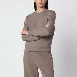Parajumpers Slate Mud Rundhals-Sweatshirt aus Baumwolle