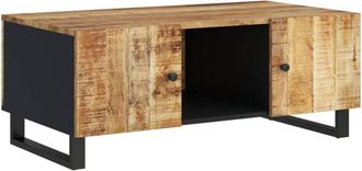vidaXL Couchtisch 100x54x40 cm Massivholz Mango & Holzwerkstoff vidaXL