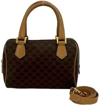 Celine Pre-owned Sac &agrave; main mini en cuir 2-en-1 - Femme - Pre-owned - Brun - Taille: ONE Size