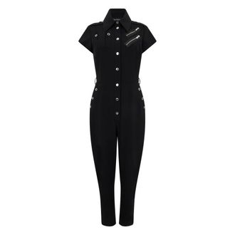 Moschino Damen, Jumpsuits & Playsuits, Schwarzk, MGr&ouml;&szlig;e