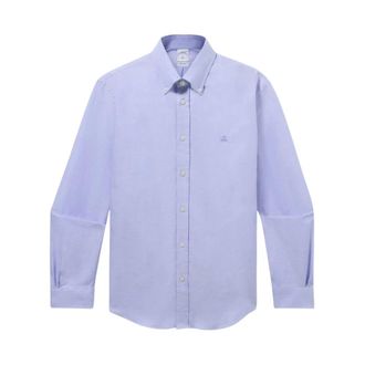 Brooks Brothers Regular Fit Oxford Hemd mit Button-Down-Kragen - - Shirts - Herren - Grau - S