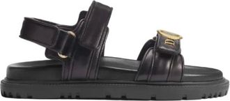 Dior Femme, Chaussures, Noir, Taille: 37 1/2 EU Sandale MyDior