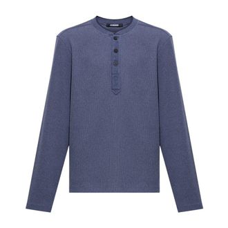 Jacquemus Top Tricot - - Tops - Herren - Blau - S