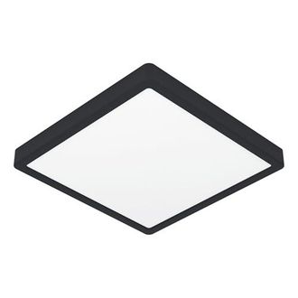 Eglo connect.z Plafonnier LED connect&eacute; pour salle de bains Fueva 6-Z, 39 x 39 cm, ZigBee, App et commande vocale Alexa, blanc chaud-blanc froid, intensit&eacute; 