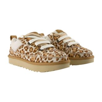 UGG Womens Lo Lowmel Plains Sneaker Multicolor Calfskin