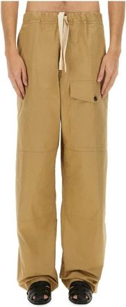 Dries Van Noten Homme, Pantalons, Beige, Taille: M Cargo Pants