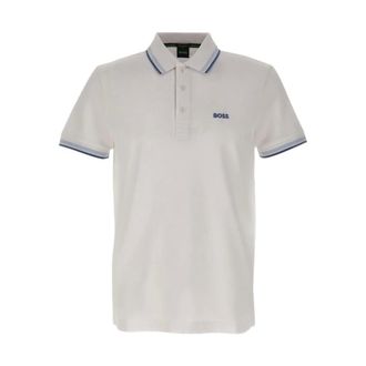 HUGO BOSS Homme, Tops, Blanc, Taille: M Paddy Polo