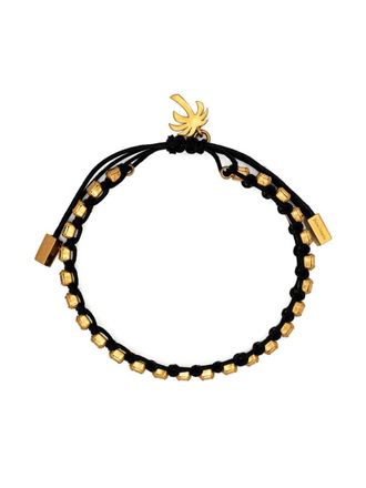 Palm Angels bracelet tressé Palm - Noir