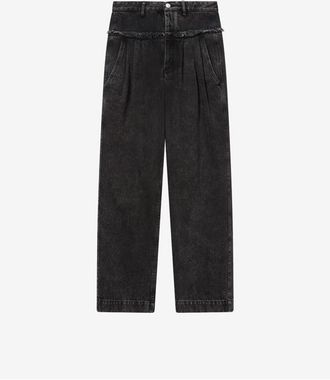 Isabel Marant Jean Iniza - Femme - Noir D&eacute;lav&eacute; - Taille34 - Marant &Eacute;toile