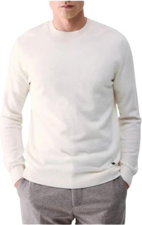 Liu Jo Rundhals-Strickware - - Knitwear - Herren - Wei&szlig; - S