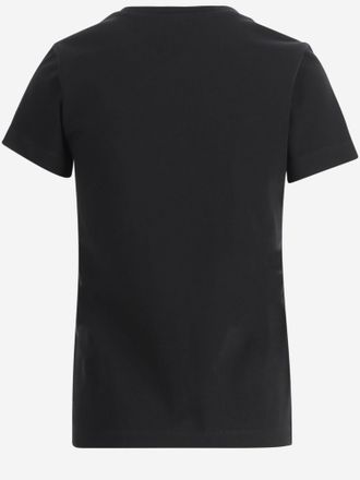Pinko Womens Cotton T-Shirt Black T-Shirts & Jerseys