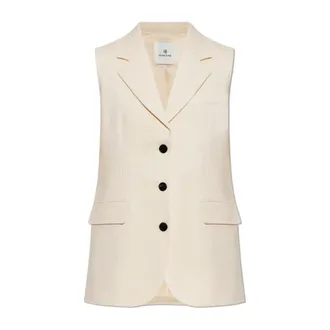 Anine Bing Femme, Vestes, Beige, Taille: 38 FR Sara Vest