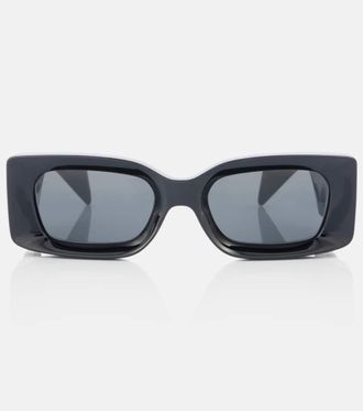 Versace Lunettes de soleil rectangulaires