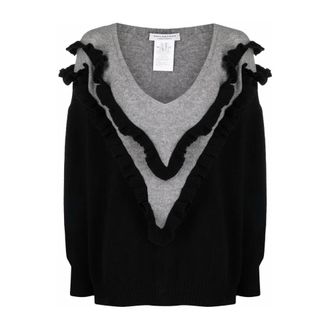 Philosophy di Lorenzo Serafini V-Ausschnitt Strickware - - Knitwear - Damen - Schwarzk - S