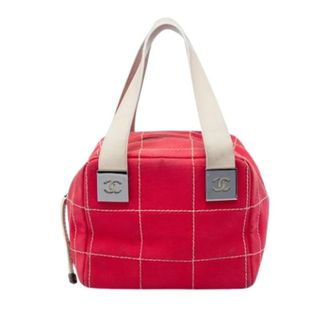 Chanel Sac &agrave; main en toile Pre-owned - Femme - Pre-owned - Rouge - Taille: ONE Size