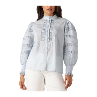 Antik Batik Damen, Blusen & Hemden, Blau, SGr&ouml;&szlig;e