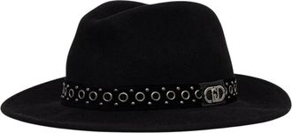 Liu Jo Chapeau Fedora - Femme - Accessoires - Noir - Taille: ONE Size