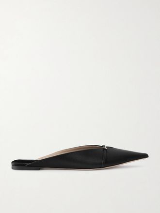 Tom Ford Slippers Aus Satin Mit Verzierungen - Schwarz