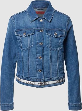 HUGO BOSS Jeansjacke mit Stretch-Anteil
