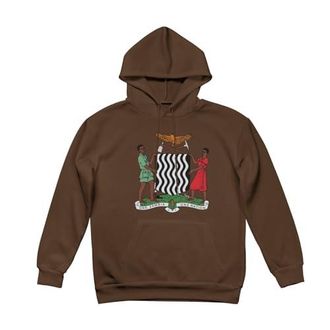 Generic Sweatshirt Zambie Doublure Polaire Zambie Embl&egrave;me National Lettres Graphiques Pull Col Rond Manches Longues Coupe Ample Sweat V&ecirc;tements Plusieurs Coul