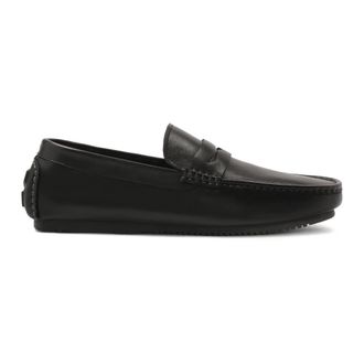 Kazar Schwarze Mokassins mit Fersen&uuml;berlagerung - - Shoes - Herren - Schwarzk - 41 EU