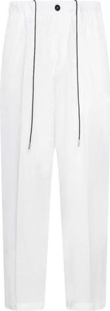 low brand Homme, Pantalons, Blanc, Taille: W38 Cropped Pantalons