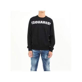 Dsquared2 Rundhals-Sweatshirt - - Sweatshirts & Hoodies - Herren - Schwarzk - 2XL