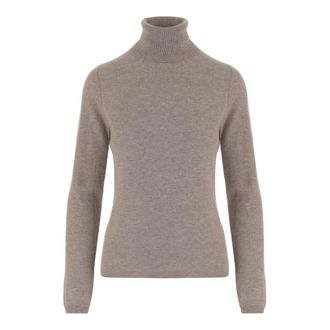 Allude Kaschmirpullover - - Knitwear - Damen - Beige - S