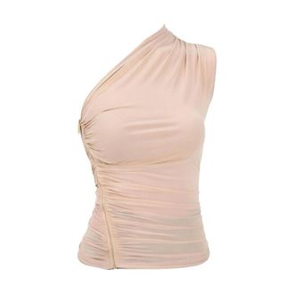 Elisabetta Franchi Femme, Tops, Rose, Taille: 38 FR Jersey Top