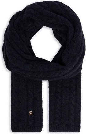 Tommy Hilfiger Schal Timeless AW0AW16990 Dunkelblau