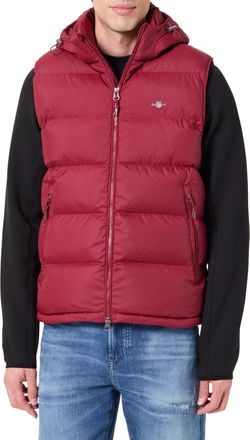 GANT Herren Active Cloud Vest Jacke, PLUMPED RED, XL