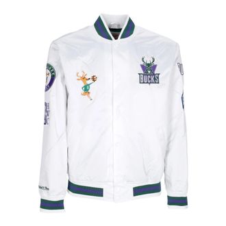 Mitchell & Ness Bomber Jackets - - Jackets - Herren - Wei&szlig; - XL