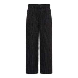 Ichi Ichi - Pantalon large - Femme - Pantalons - Noir - Taille: 40 FR