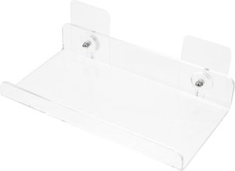 Aboofan Alipis Transparenter Acryl Wandregal f&uuml;r B&uuml;cher und Schallplatten Wandmontage Display Regal Robust und Praktisch f&uuml;r B&uuml;ro Schlafzimmer Laden und Wohnz