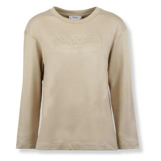 Max Mara Felpa Berma - - Tops - Damen - Beige - XS