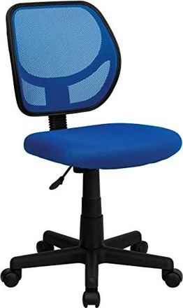 Flash Furniture Bleu Mesh Task et président Computer WA-3074-BL-GG Mid-Back