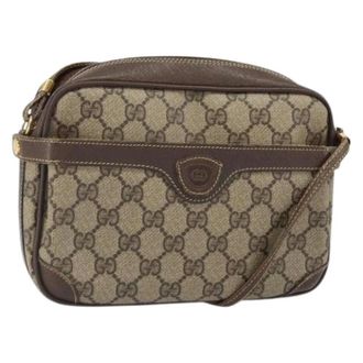 Gucci Sac bandouli&egrave;re en plastique Pre-owned - Femme - Pre-owned - Beige - Taille: ONE Size
