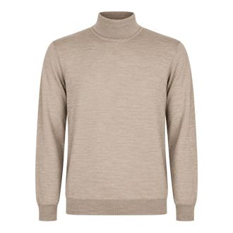 Fedeli Dolcevita Rollkragenpullover - - Knitwear - Herren - Beige - 2XL
