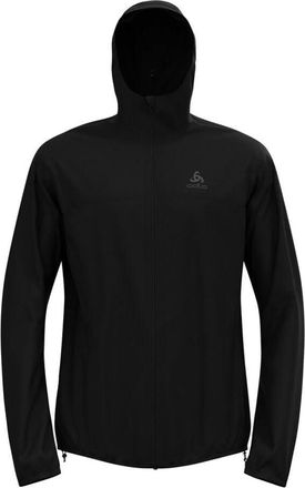 Odlo Herren Zeroweight Waterproof Jacket Laufbekleidung Laufjacke Black - Black - Schwarz Xl