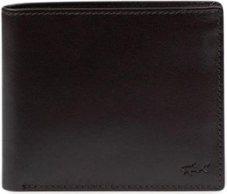 Paul & Shark Homme, Accessoires, Brun, Taille: ONE Size Portefeuille en Cuir de Qualité Supérieure