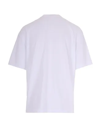 Axel Arigato Mens T-Shirt Distort White Cotton T-Shirts And Polos